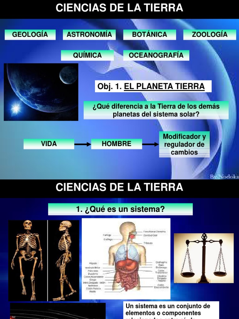 Ciencias de la Tierra (Introducción)