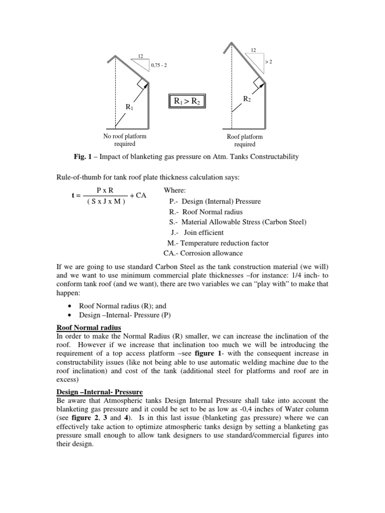 Tank Roof Design - Constructability | PDF | Structural Steel | Tanks