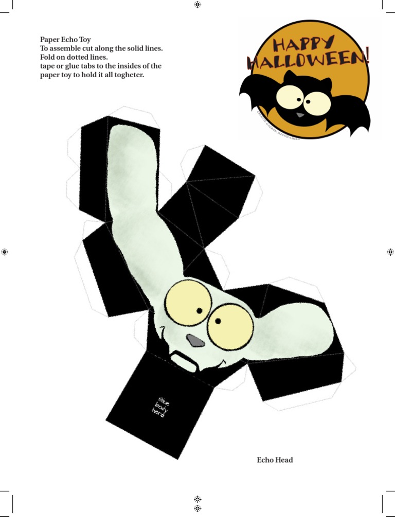 Echo Skeleton Paper Toy | PDF