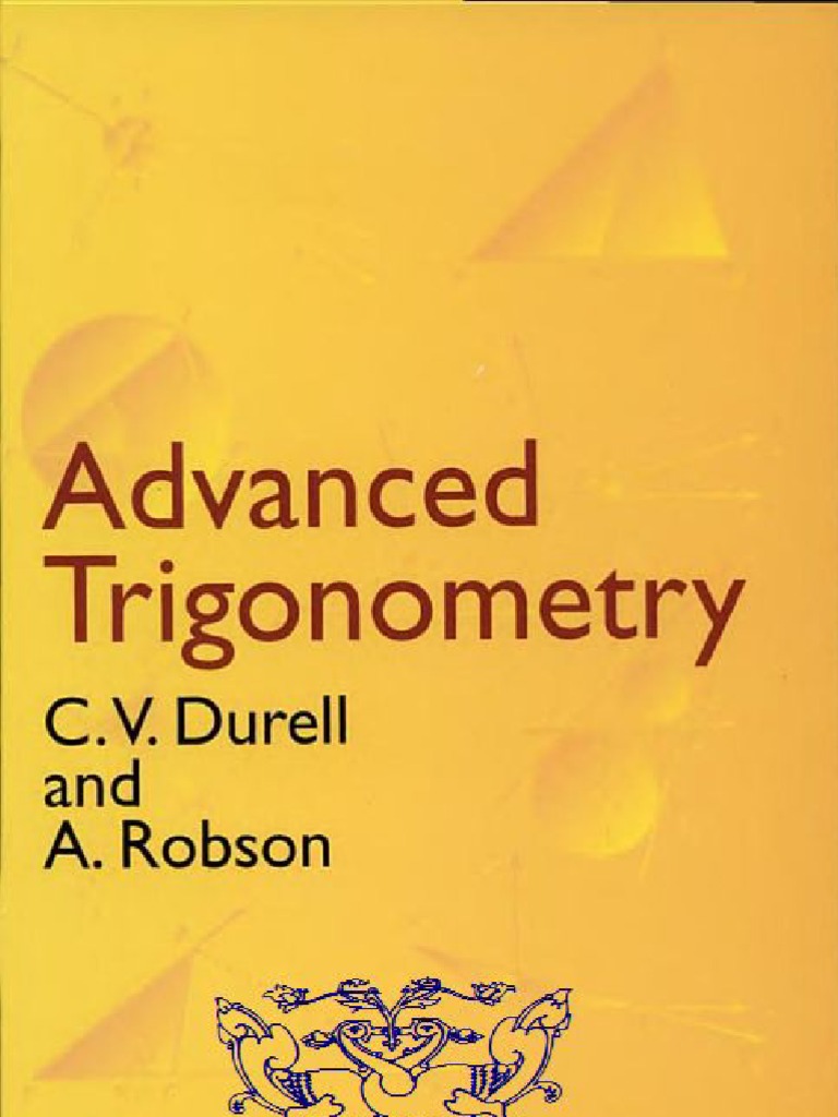 Advanced Trigonometry | PDF