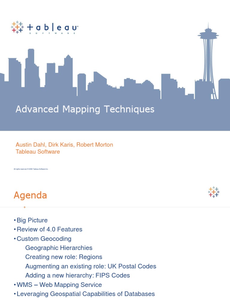 Advanced Mapping Techniques | PDF | Geographic Information System | Zip ...