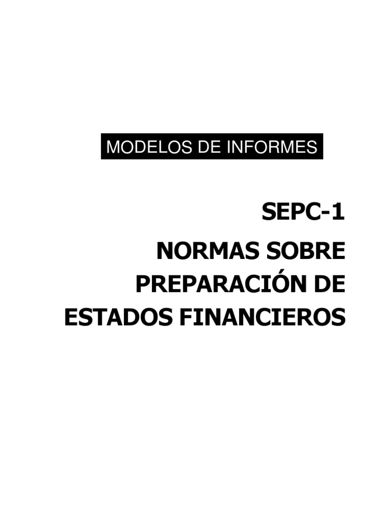 Modelos de Informes | PDF | Contador | Contabilidad