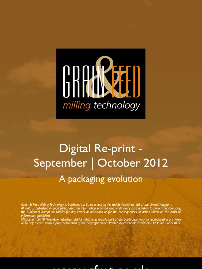 A Packaging Evolution | PDF | Animal Feed | Packaging And Labeling