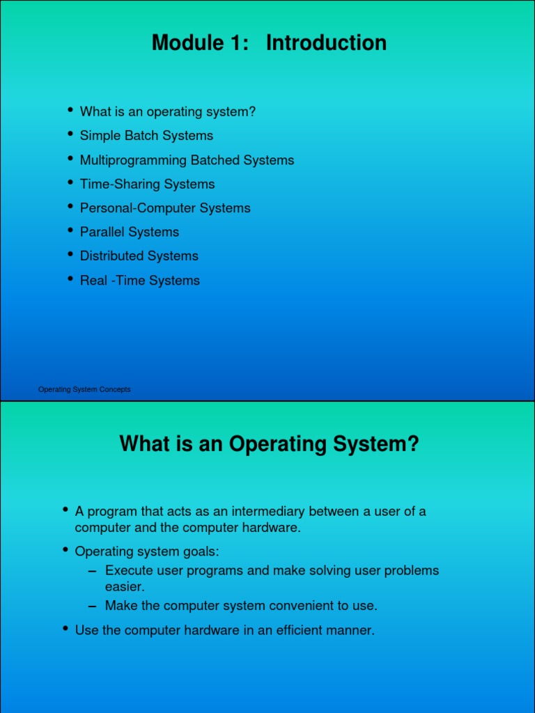 1 Introduction Pdf Operating System Computer Data Storage