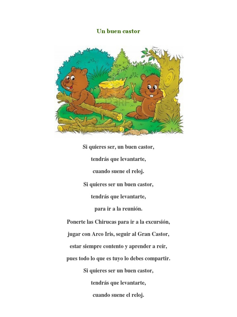Un Buen Castor | PDF