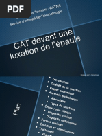 Signe de l'épaulette en traumatologie | PDF | Épaule | Appareil locomoteur