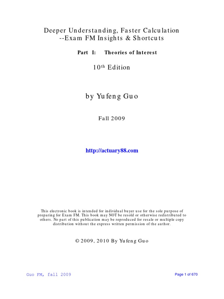 Deeper Understanding, Faster Calculation | PDF