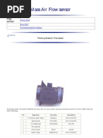 Bosch HFM Air Mass Sensor Specifications | PDF | Electrical Connector ...
