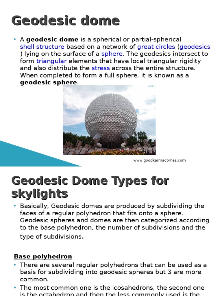 Geodesic Dome | PDF | Sphere | Dome