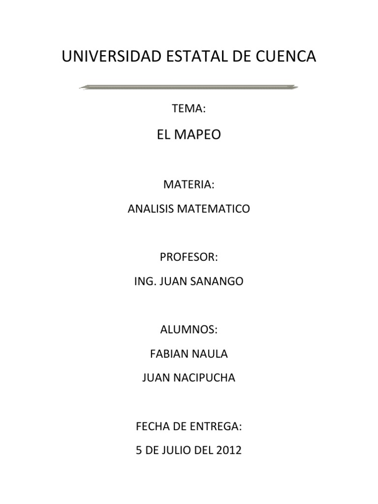 Mapeo Conforme | PDF | Función (Matemáticas) | Geometria plana)