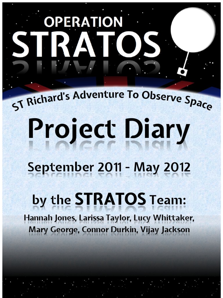 Project STRATOS (Near Space Balloon Photography) Diary | PDF | Balloon | Parachute