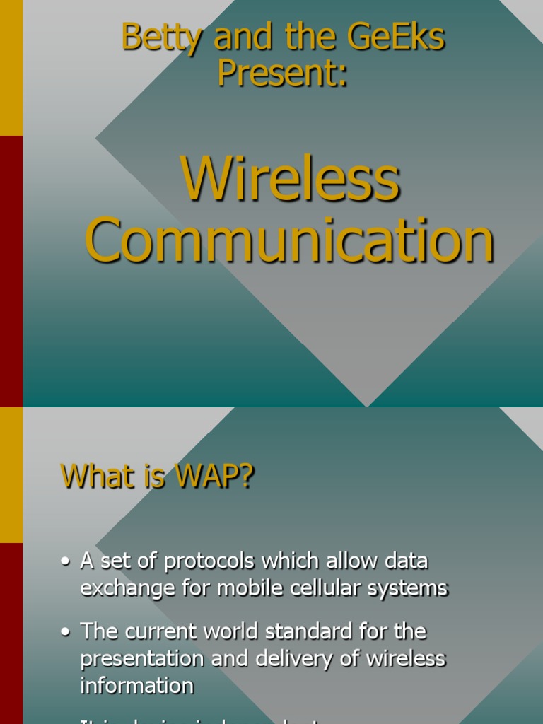 Wireless Application Protocol | PDF | Communications Protocols | Transport Layer Security