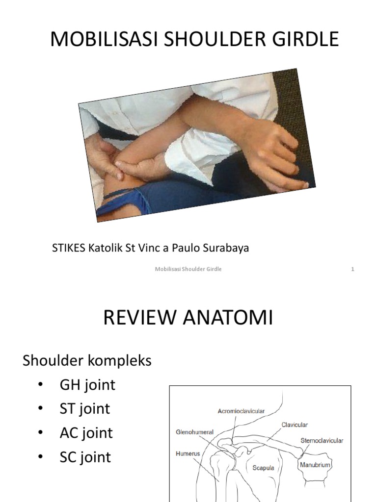 Shoulder Girdle Mobilization Techniques | PDF