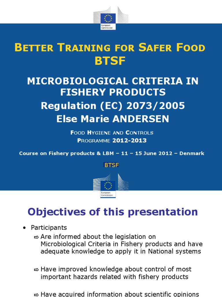 Microbiological Criteria Fishery Products | PDF | Hazard Analysis And ...