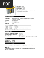 Optima Battery NSN Catalog for Military | PDF | Battery Charger ...