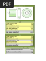 Thread Relief Chart PDF | PDF