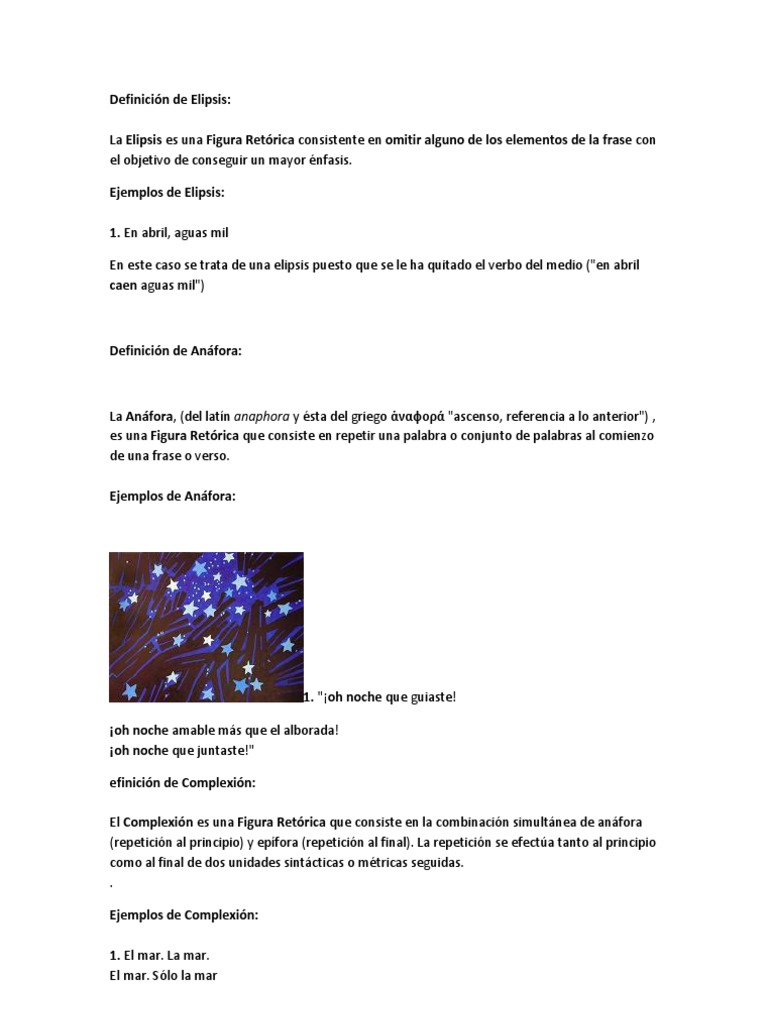 Figuras Retóricas y Ejemplos | PDF | Palabra | Semántica