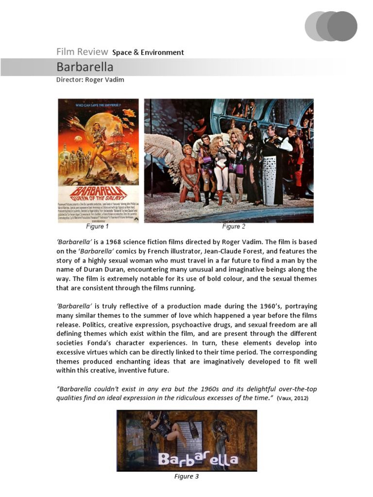 Barbarella - Roger Vadim (1968) - Film Review | PDF