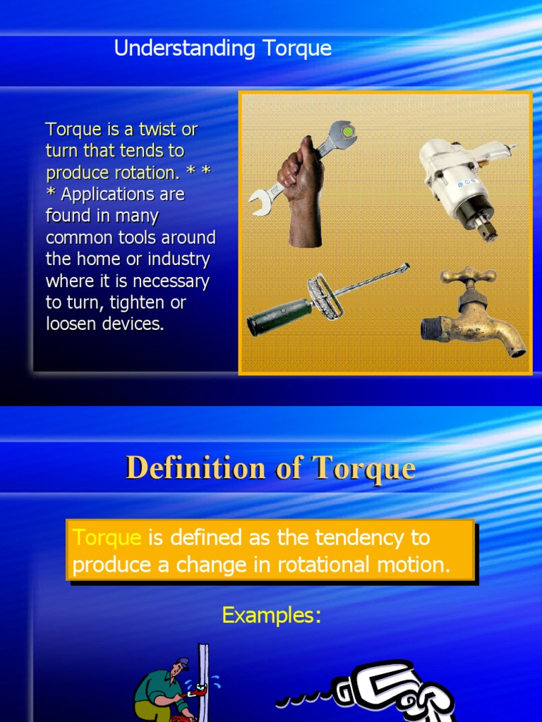 Understanding Torque: Definition and Calculation | PDF | Torque ...