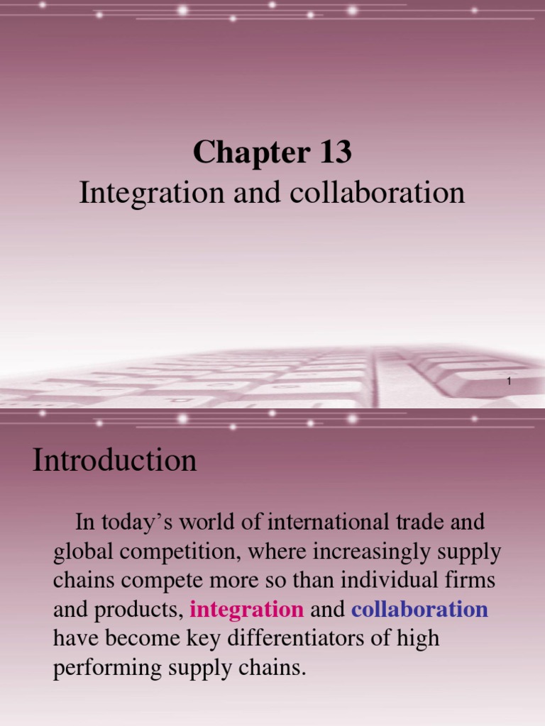 120GLM-Integration and Collaboration | PDF | Supply Chain Management ...