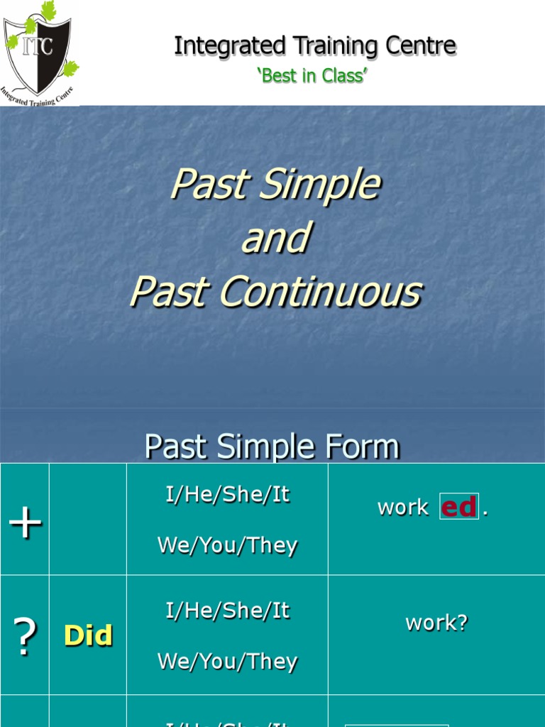 Past Simple vs. Past Continuous Guide | PDF