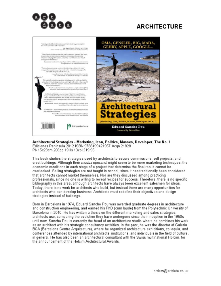 Architectural Marketing Strategies Explained | PDF