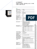 Schneider Electric LC1D25BD Datasheet | PDF | Alternating Current ...