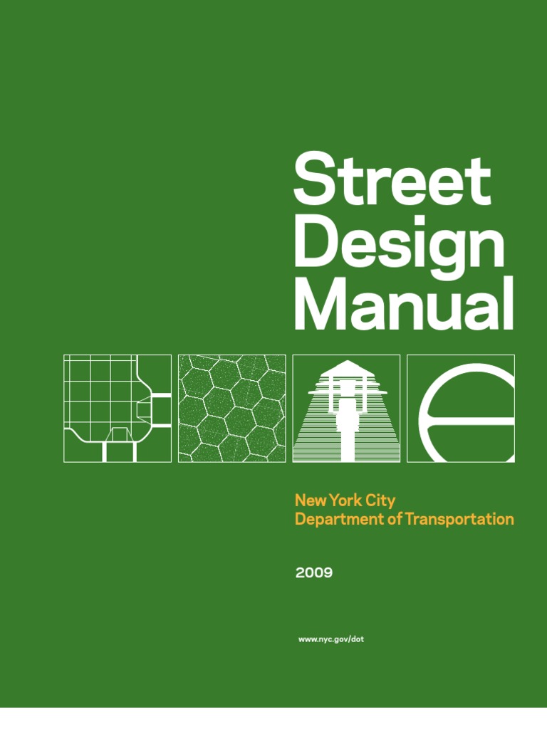 Street Design Manual: New York City Department of Transportation | PDF