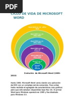 Cronología Completa de Todas Las Versiones Existentes de Microsoft Word ...