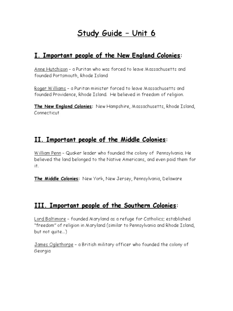 Chapter 6 Study Guide | PDF