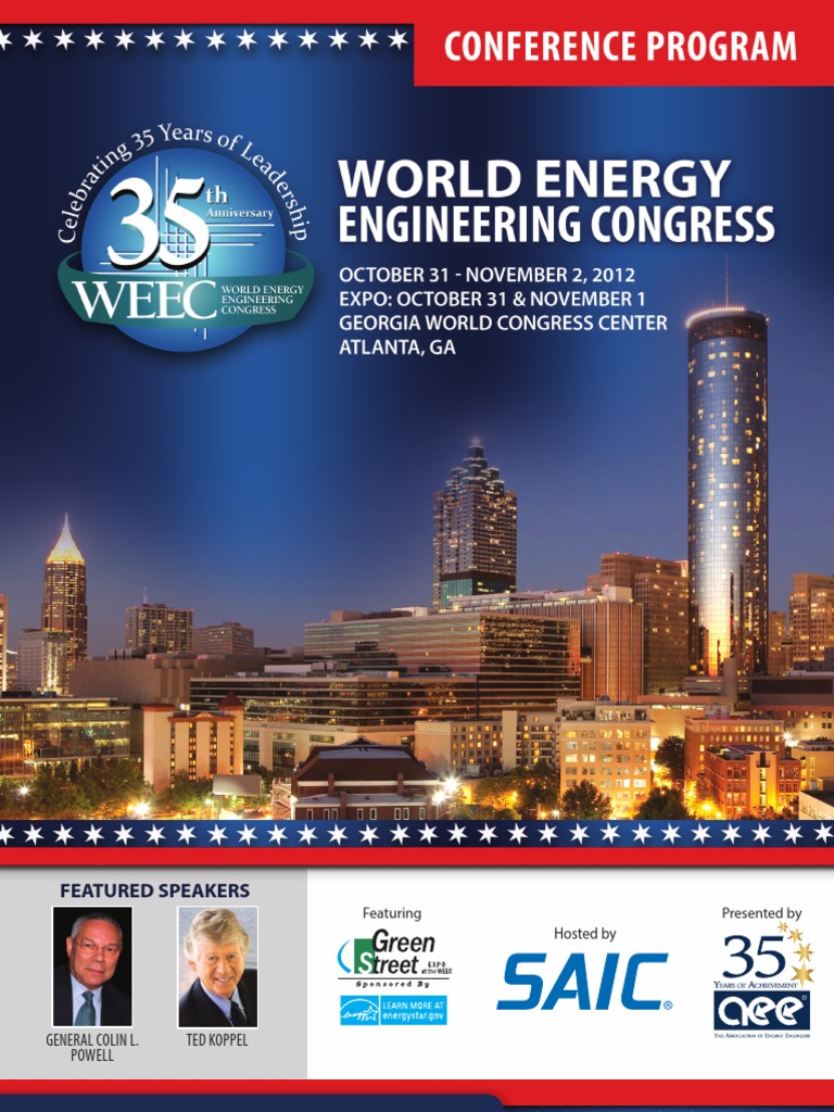 Just Released.... 2012 WEEC Onsite Program | Download Free PDF ...