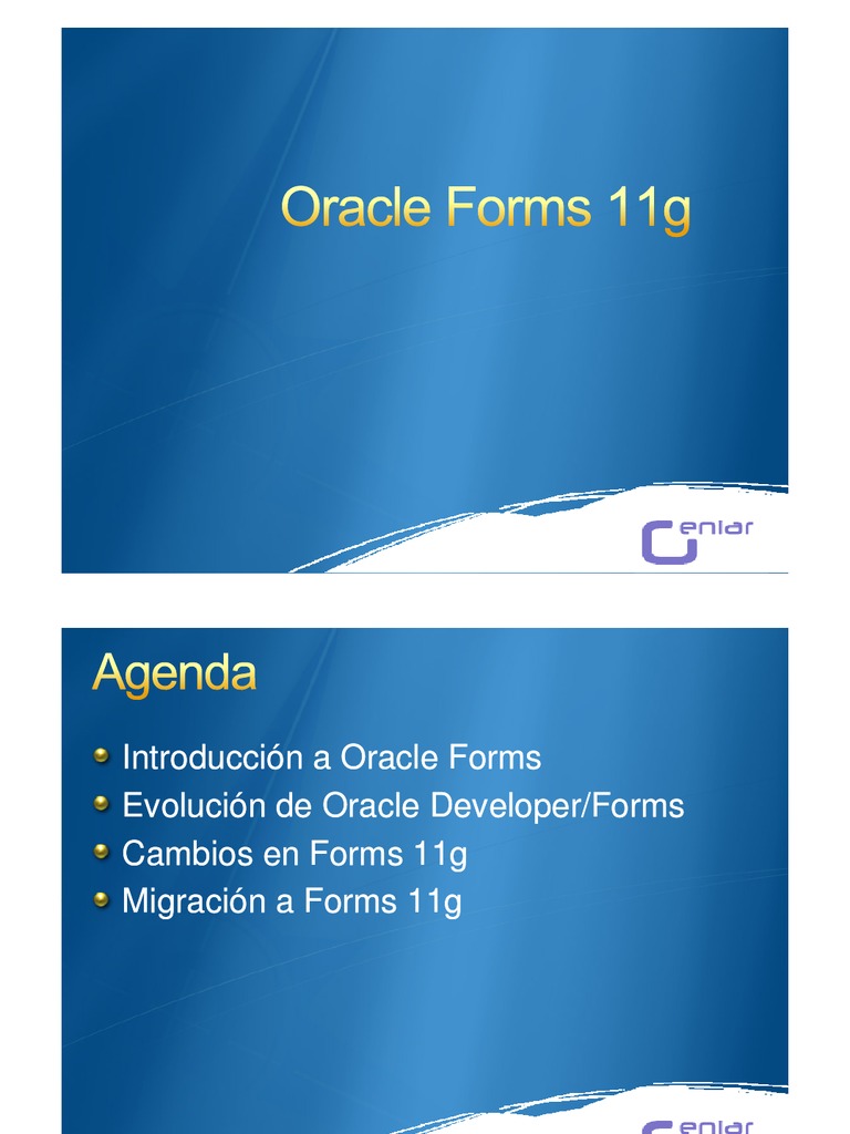 Migracion Forms de 6i A 11g | PDF