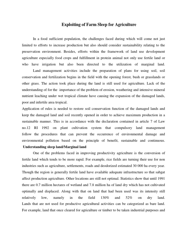 Paper Bhs Ingg | PDF | Crop Rotation | Soil