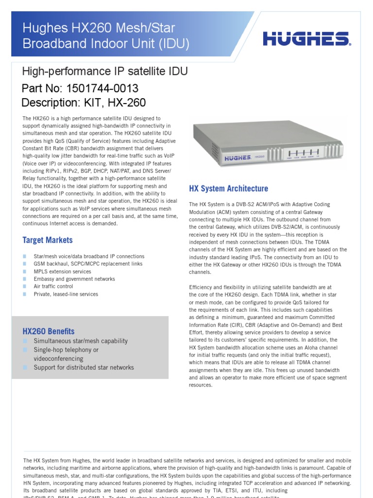 HX260 | PDF | Internet Access | Quality Of Service