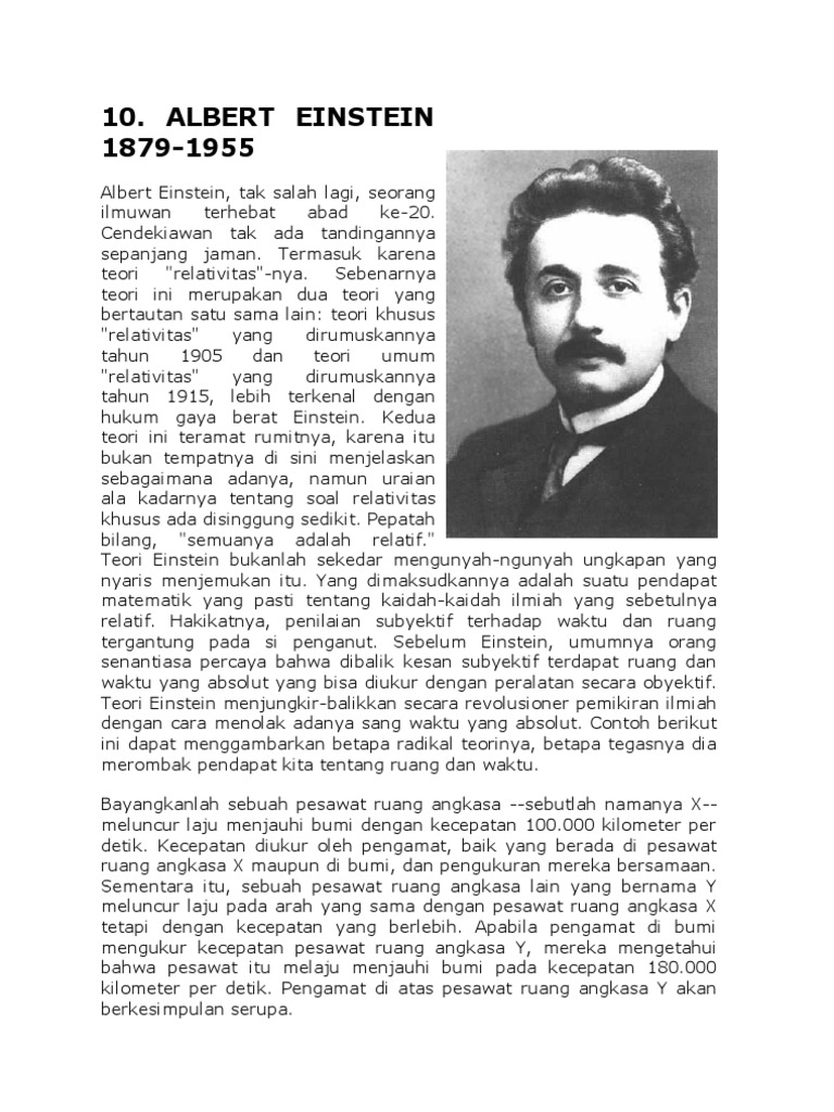 10 Albert Einstein | PDF