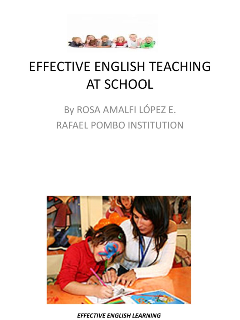 Effective English Teaching Strategies | PDF | Career & Growth