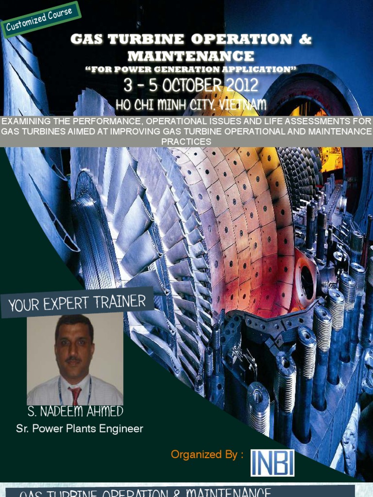 Gas Turbine Operation and Maintenance | PDF | Gas Turbine | Reliability ...