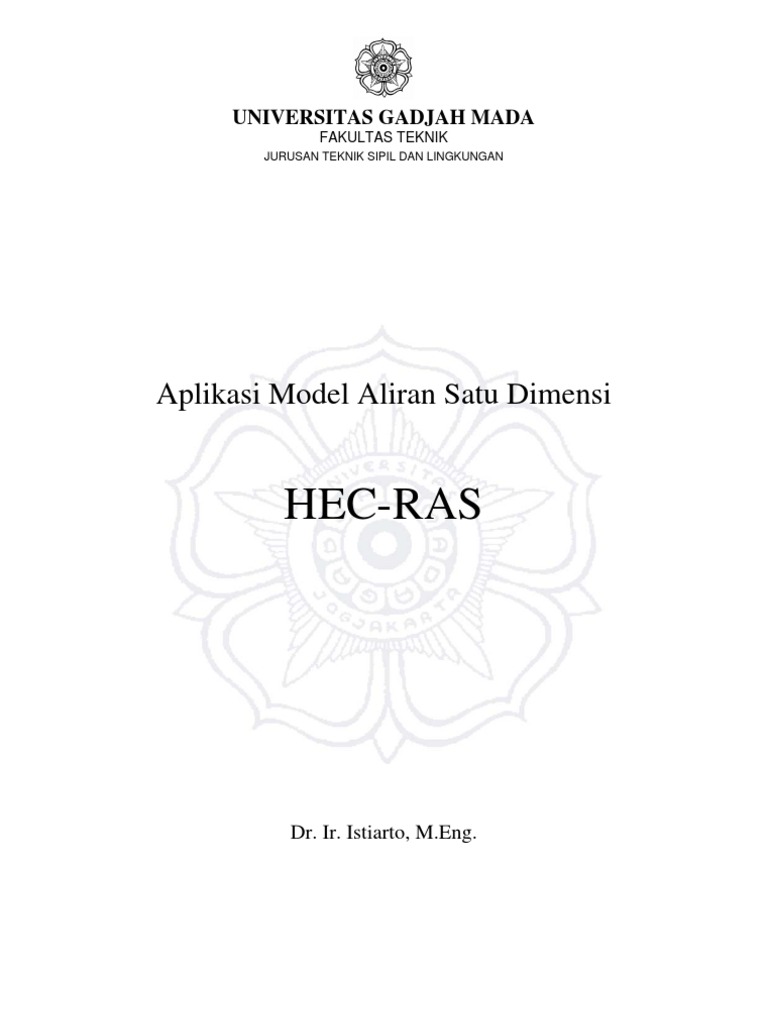 Modul Pelatihan HEC-RAS (Aplikasi) | PDF