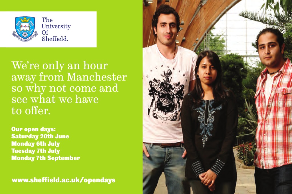 The University of Sheffield - UCAS Adverts | PDF