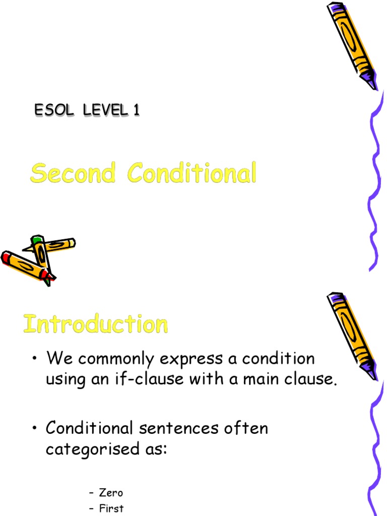 Conditional 2 | PDF | Verb | Subject (Grammar)
