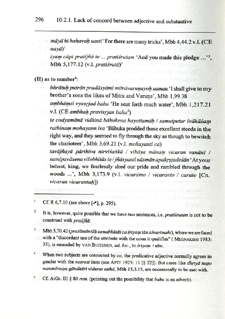 A Grammar of Epic Sanskrit - Thomas Oberlies - Part2 | PDF