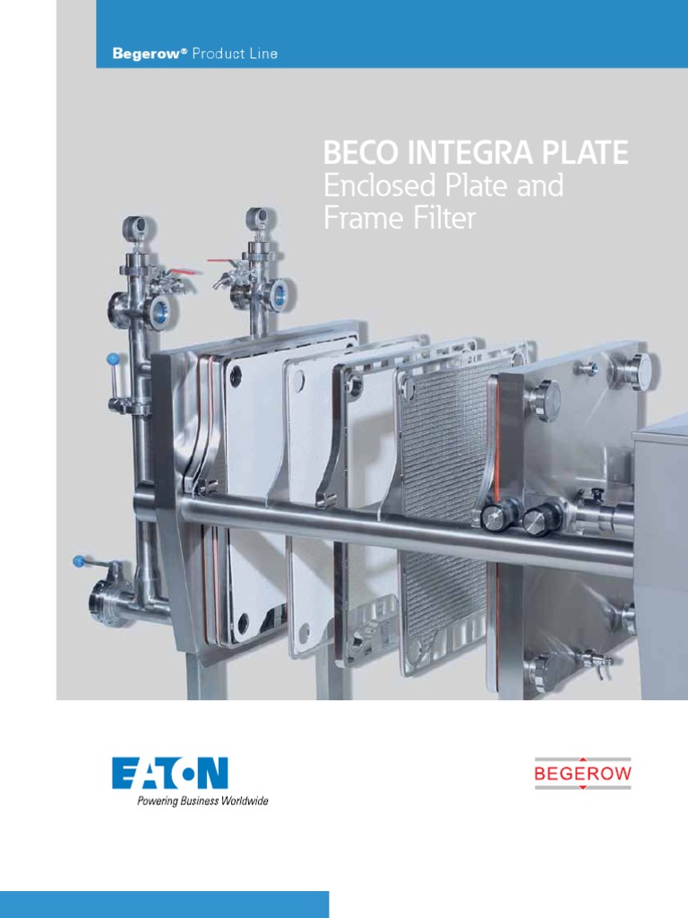 Eaton Beco Integra Plate (English US) | PDF | Filtration | Verification ...