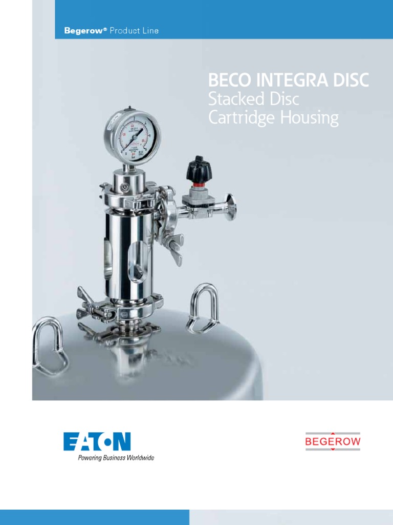 Eaton Beco Integra Disc Cpi (English US) | PDF | Filtration | Chemistry