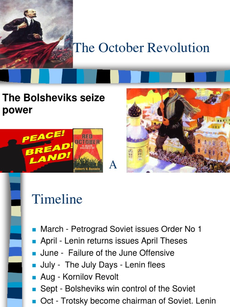 October Revolution: Key Events and Outcomes | PDF | Vladimir Lenin ...