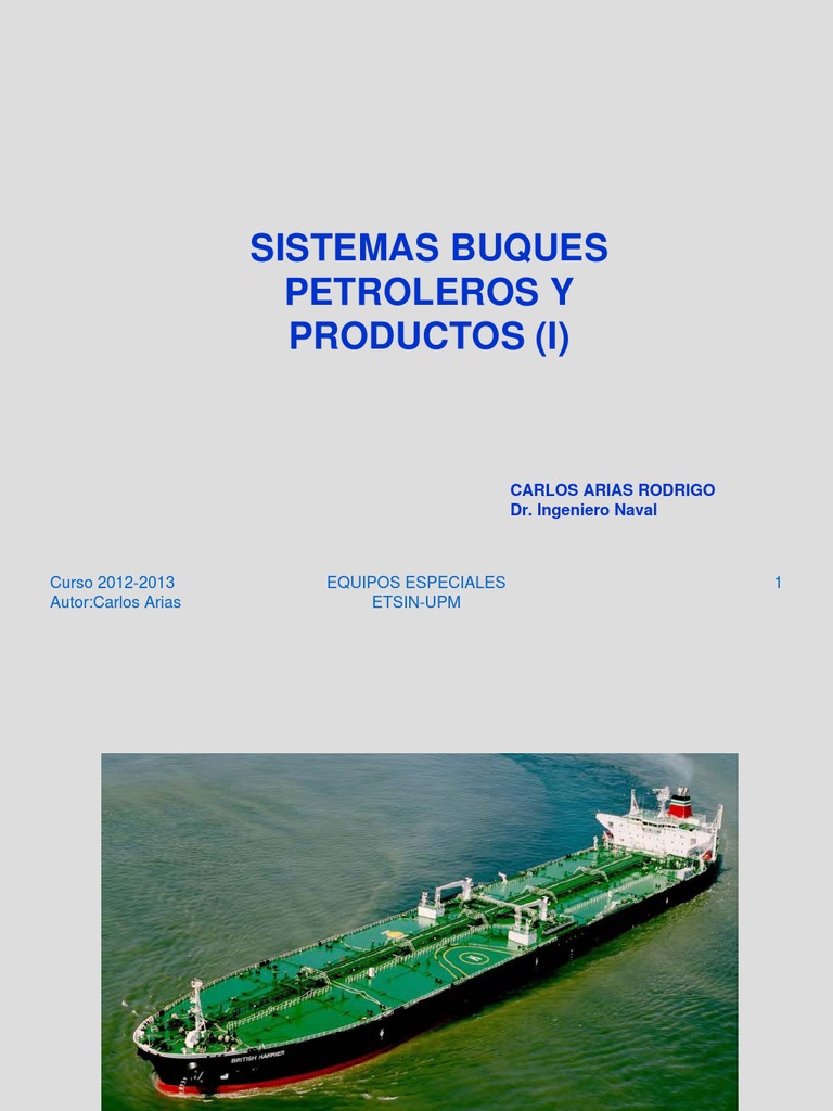 Sistemas de Carga en Buques Petroleros | PDF | Tanques | Bomba