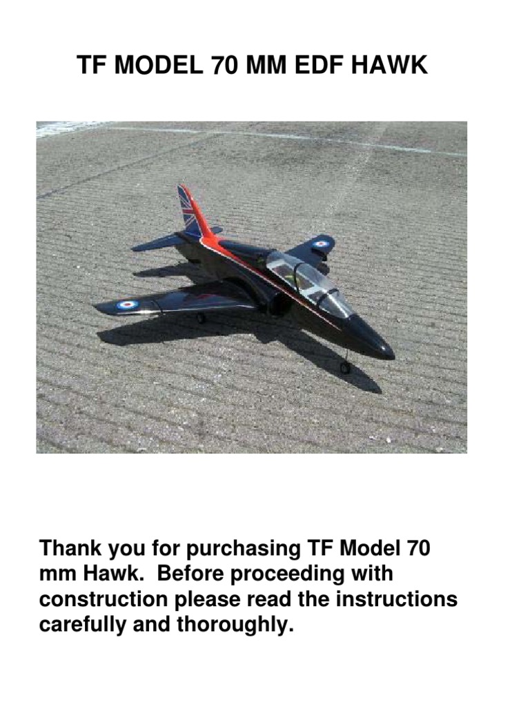 TF 70mm BAe Hawk | PDF | Duct (Flow) | Aileron