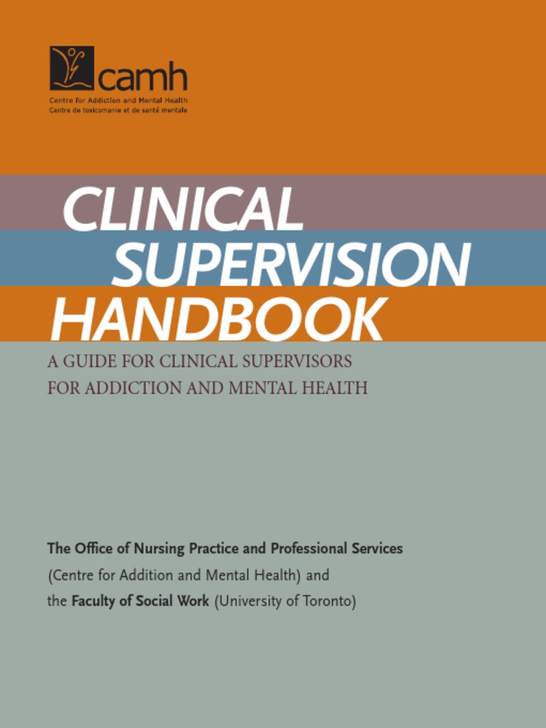 Clinical Supervision Handbook | PDF | Evidence Based Practice ...