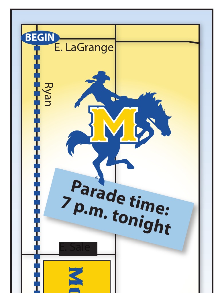 Map For McNeese State Homecoming Parade | PDF