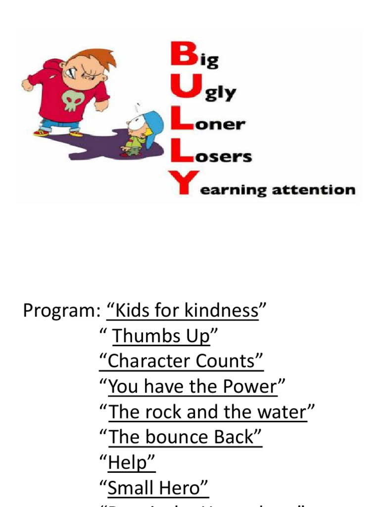 Anti Bullying Actio Plan | PDF | Bullying | Teachers
