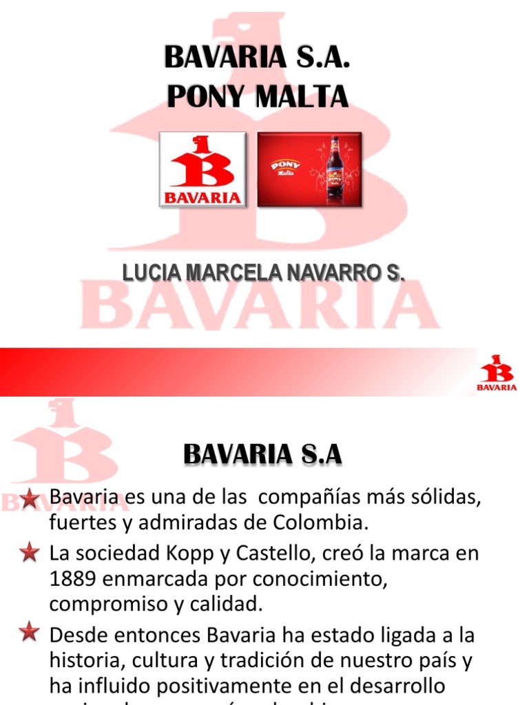 Presentacion Publicidad: Pony Malta | PDF | Malta | Publicidad
